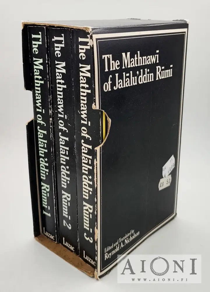 The Mathnawi of Jalalu'ddin Rumi [3-volume set] – AIONI kirjakauppa ...