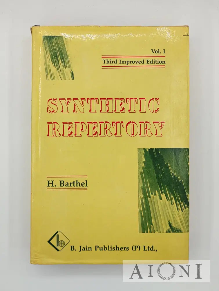 Synthetic Repertory vol. I–III – AIONI kirjakauppa & antikvariaatti